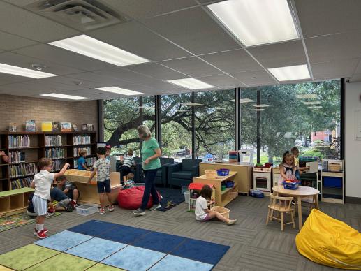 West University Branch Library - Harris County Library | Family Place ...